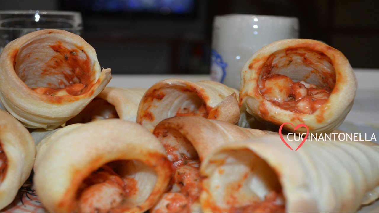 CONI PIZZA...idea sfiziosa - YouTube