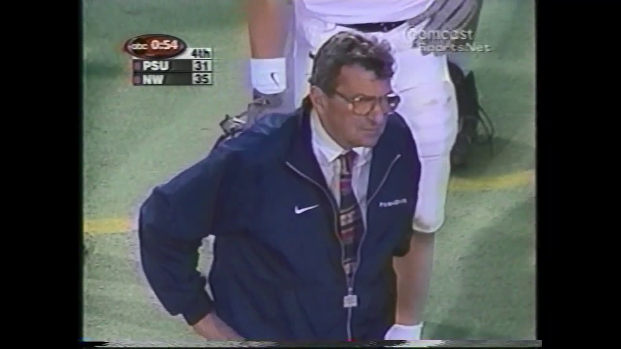 Penn State @ Northwestern Highlights 2001 - YouTube