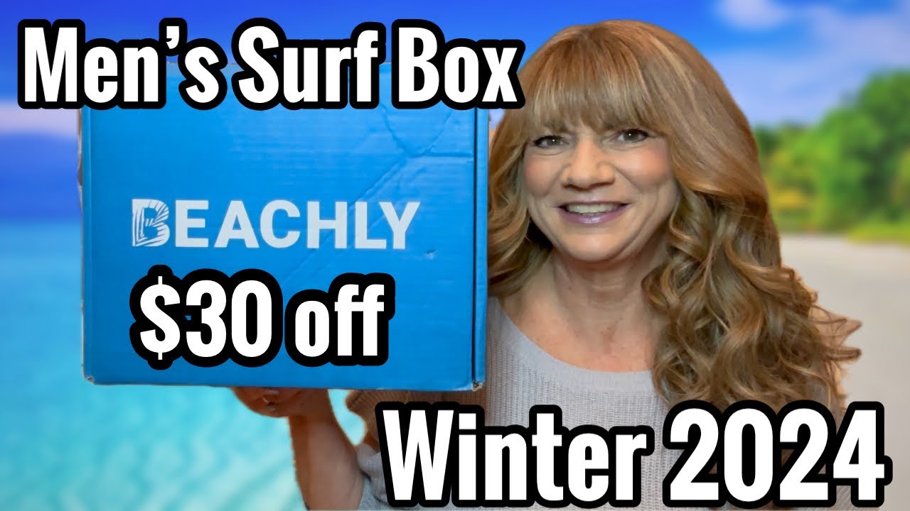 Men’s Beachly Surf Box Winter 2024 + $30 off - YouTube