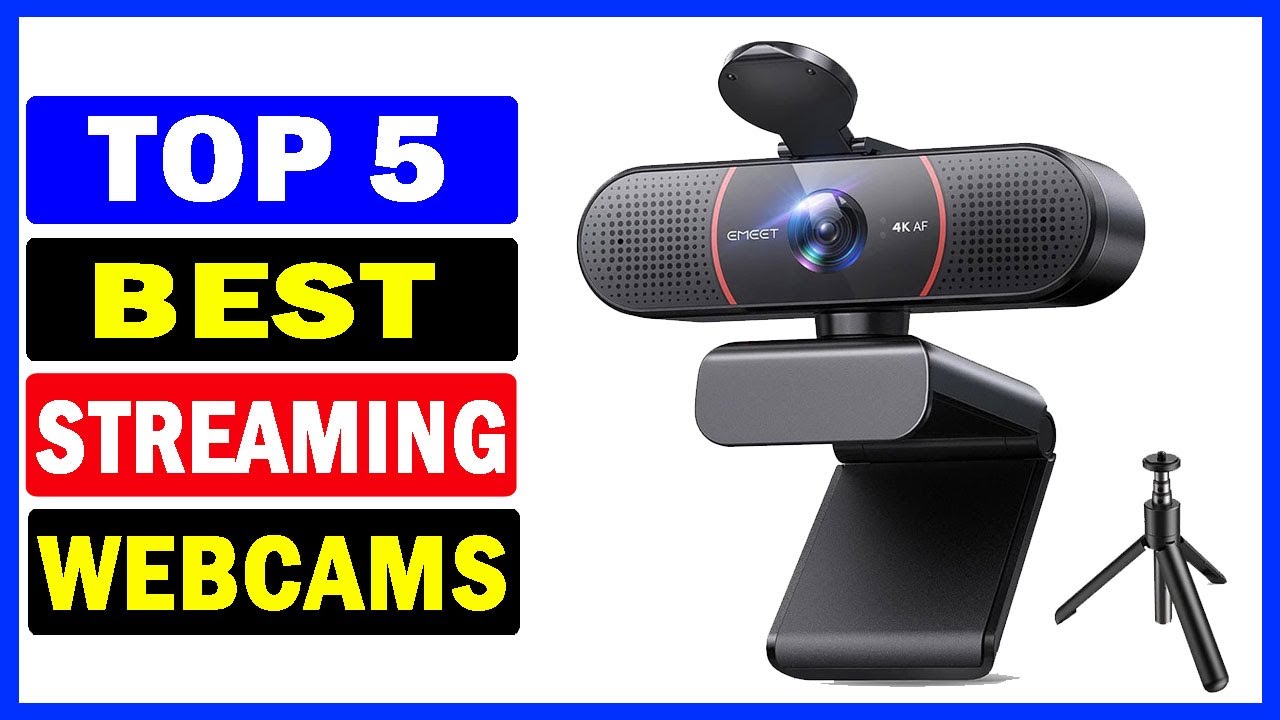 Top 5 Best 4K Webcam Of 2025 | Best Streaming Web Camera - YouTube