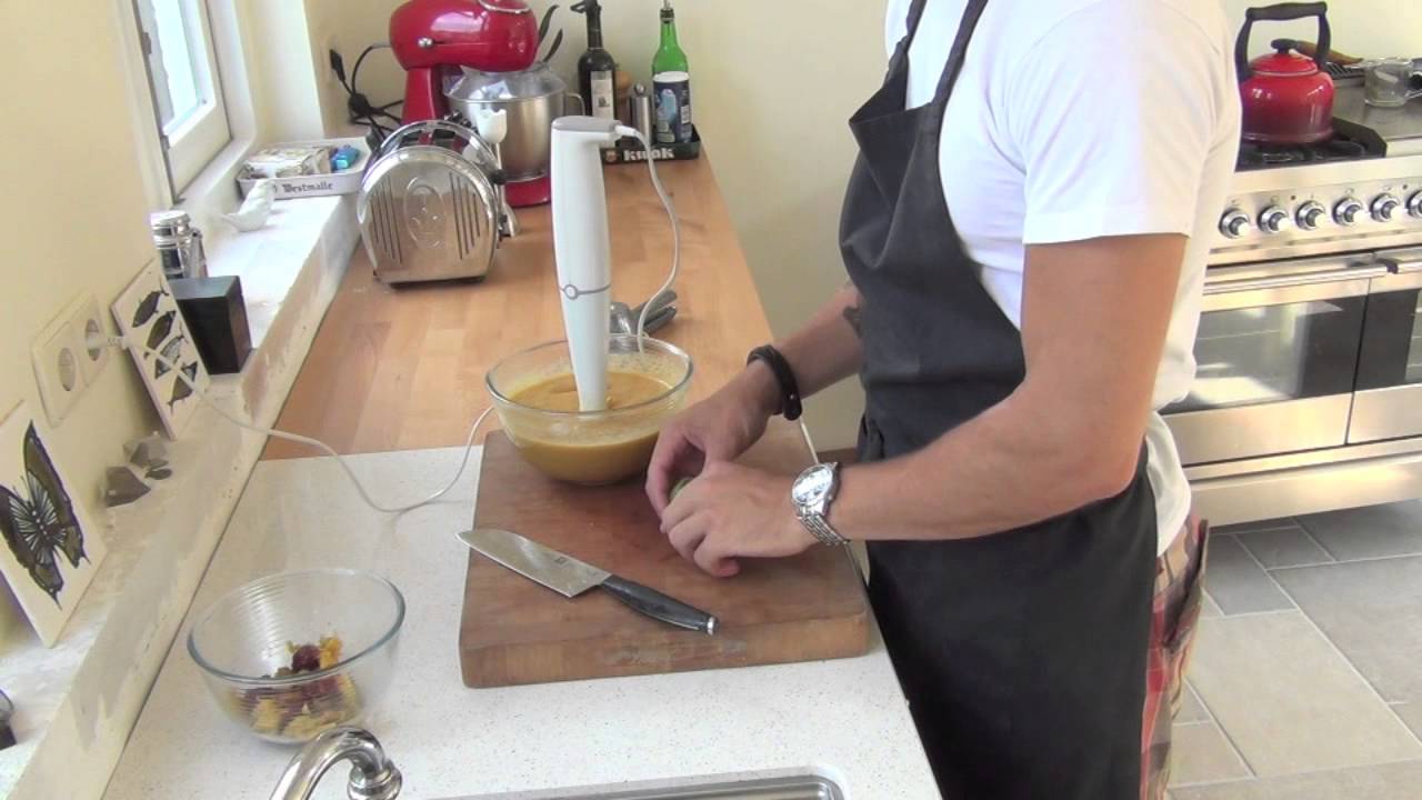 Jules Cooking ijs top 3, nummer 2 - perziken sorbet - YouTube