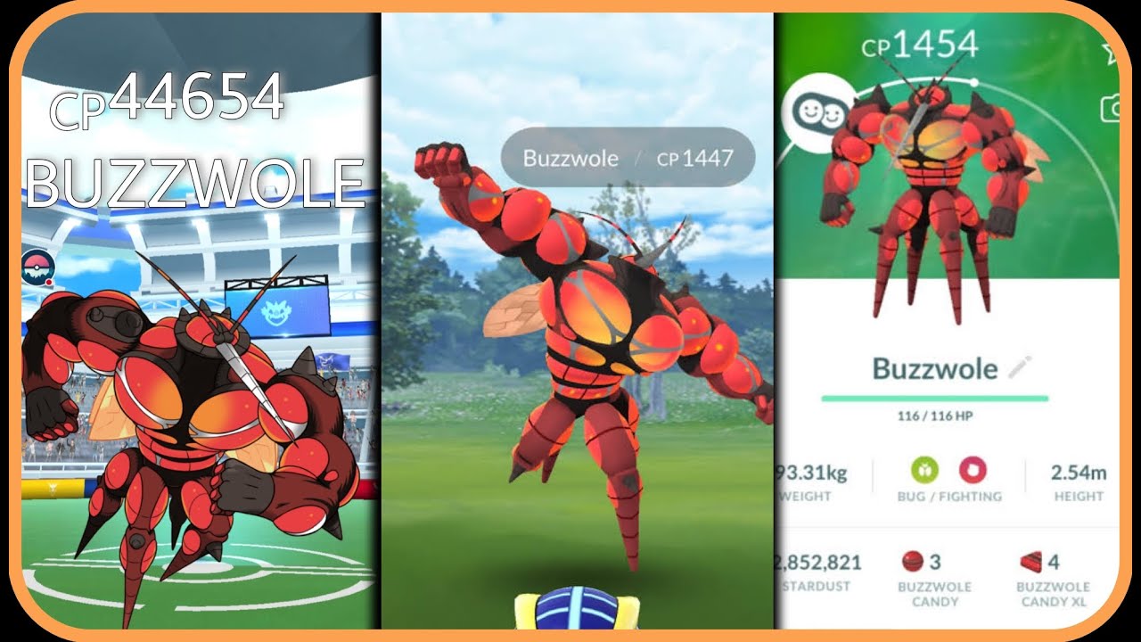 BUZZWOLE Raid | Best COUNTERS | 100iv CP | Best League and Moveset ...