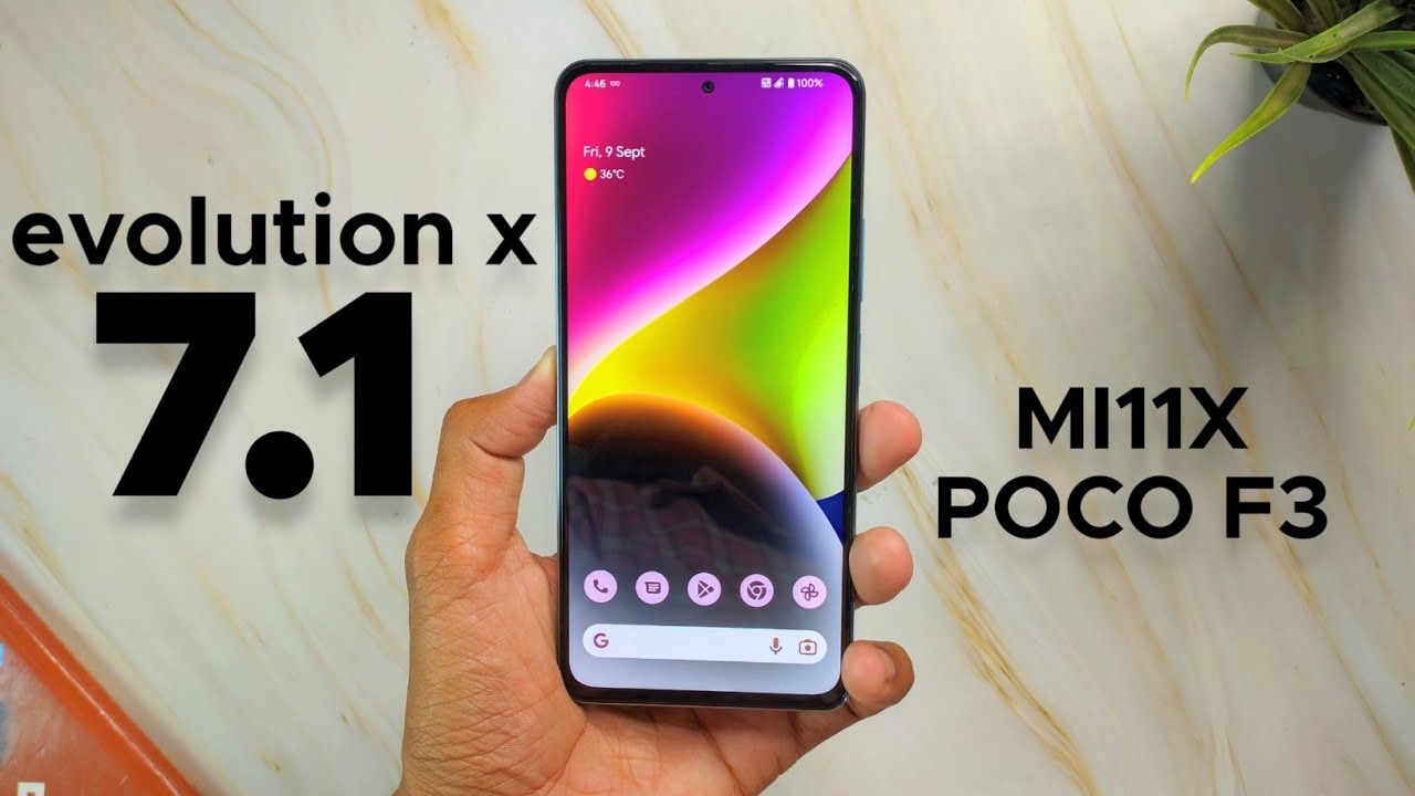 Evolution X v7.1 Android 13 Update For Mi 11X, POCO F3 - Ultimate ...