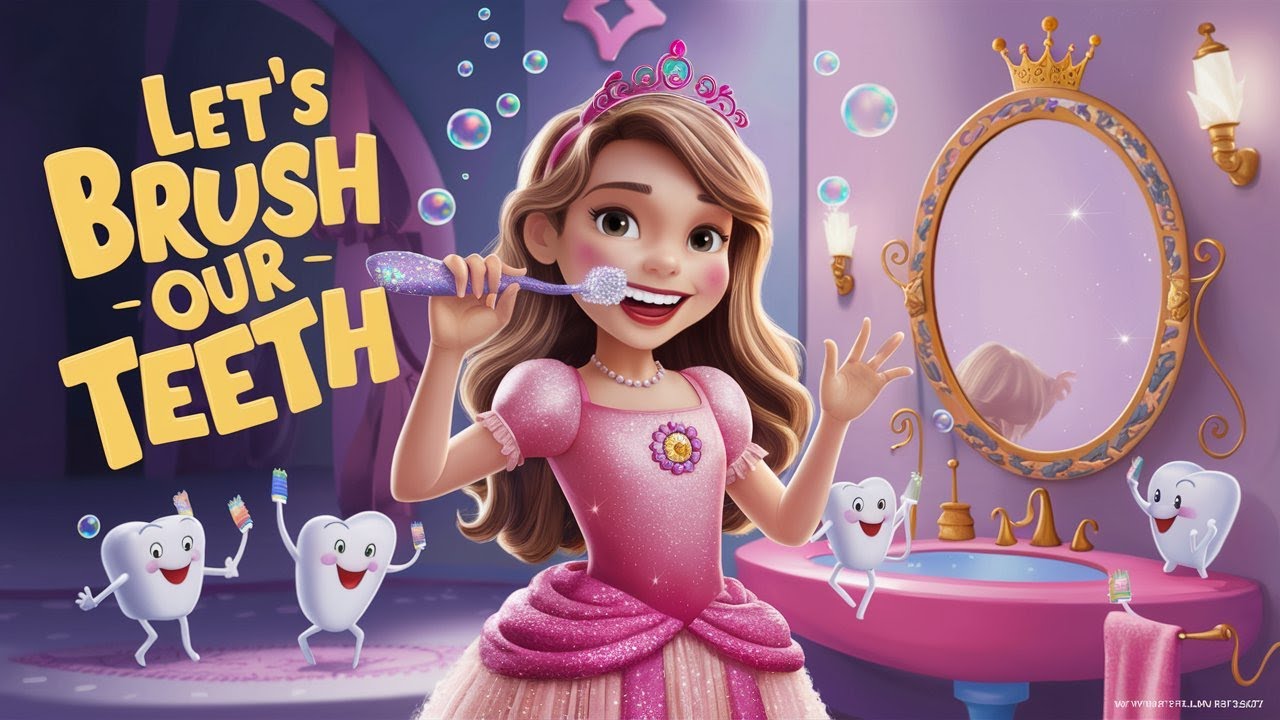 Let's Brush Our Teeth | Healthy Habits Song - YouTube