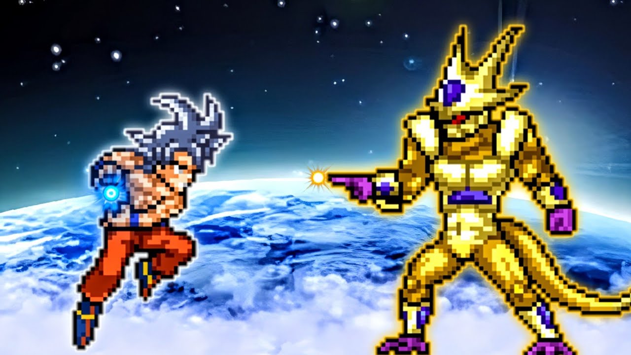 Goku MUI DBFZ V3 OP (New) VS Golden Cooler V2 OP in Mugen - YouTube