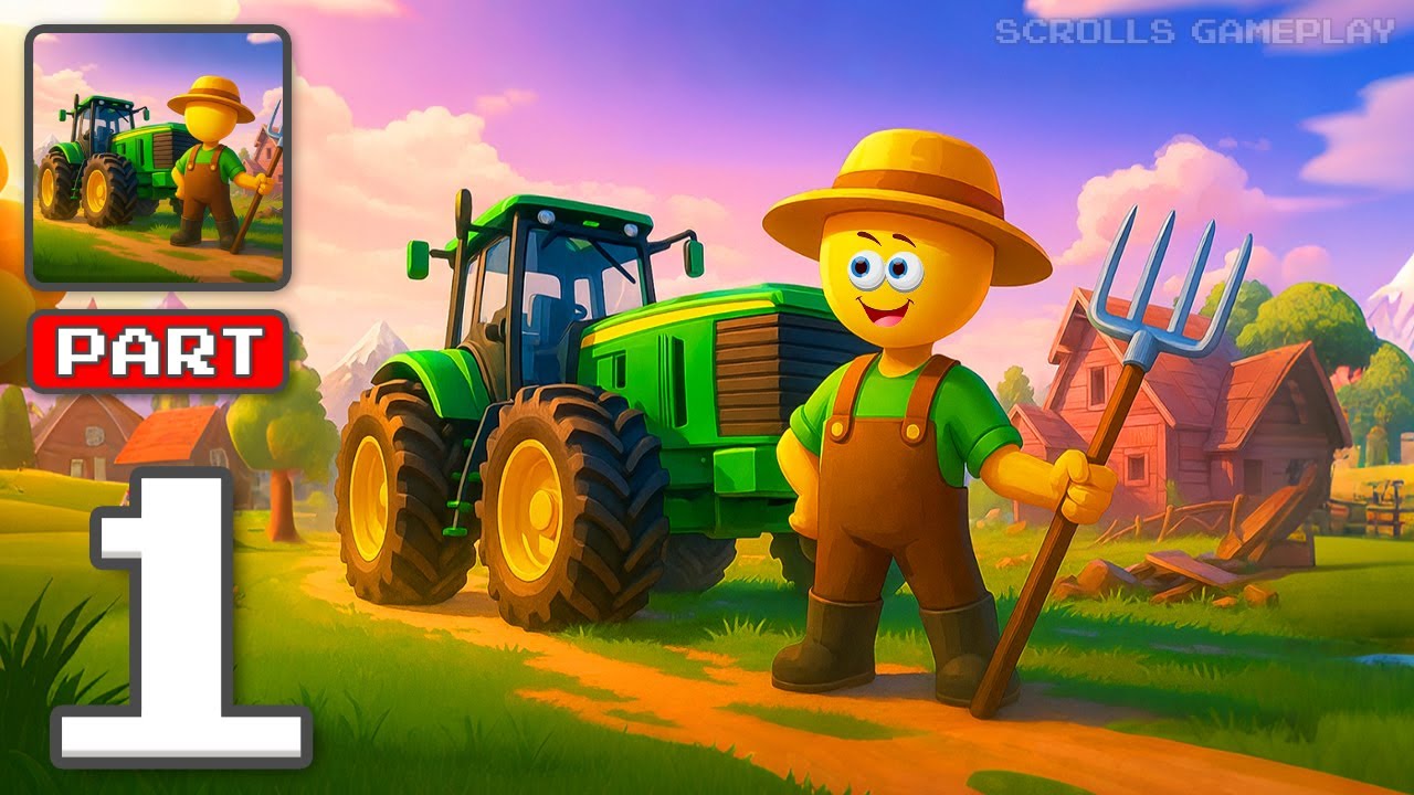 Harvest Master Pro - Gameplay Walkthrough Part 1 - Big Farm Builder Game (iOS, Android) - YouTube