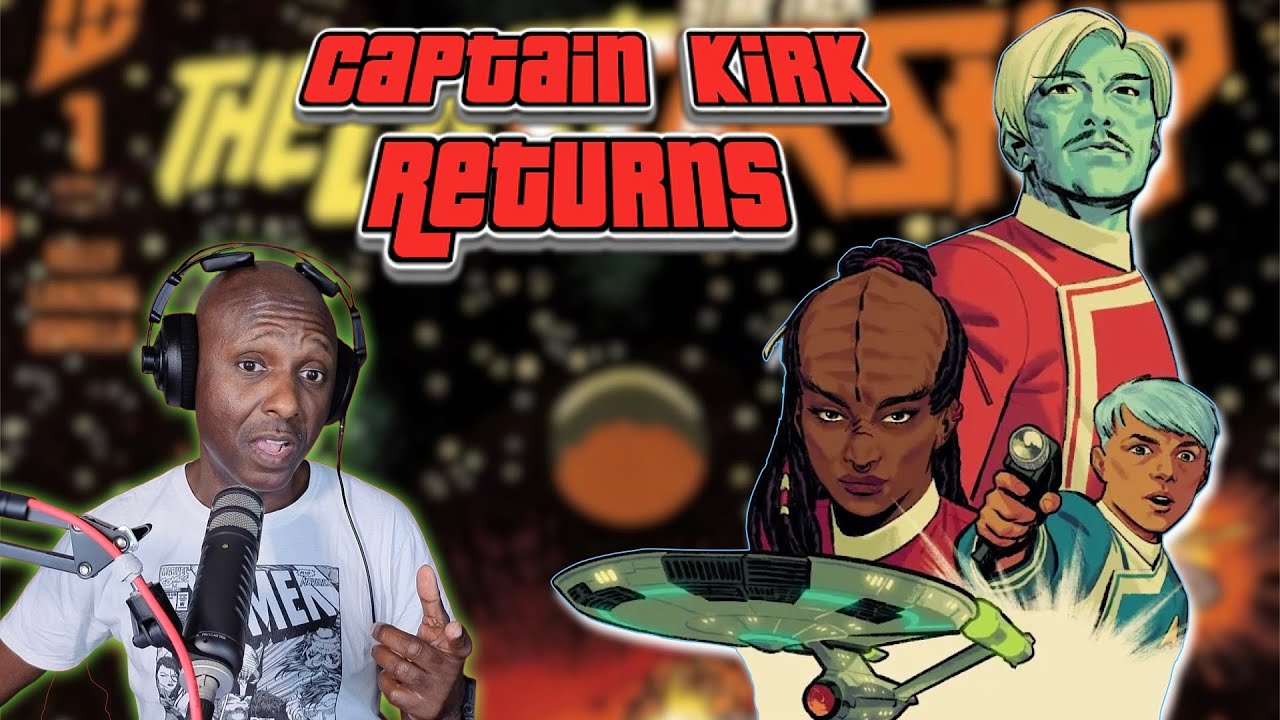 Star Trek: The Last Star-ship Comic Announced, Captain Kirk Returns ...