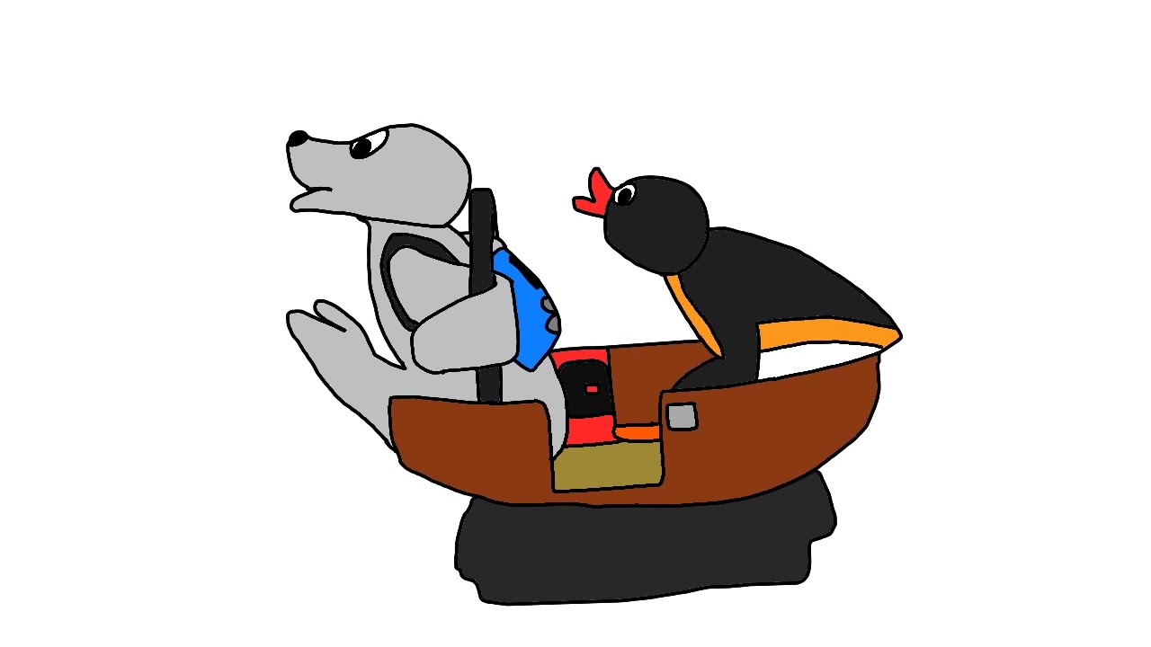 Pingu kiddie Ride animation - YouTube