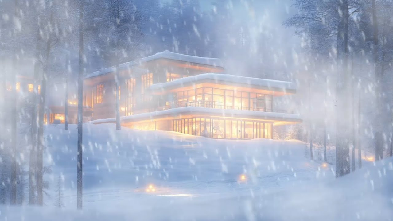 The Ultimate Freezing Blizzard Sounds for Sleeping, Relaxing┇Cold ...