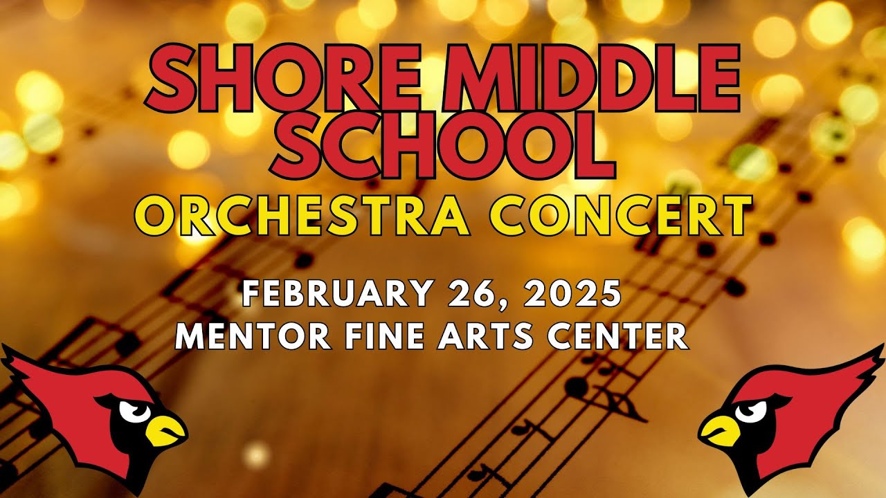 Shore Middle School Orchestra Concert February 26 , 2025 - YouTube