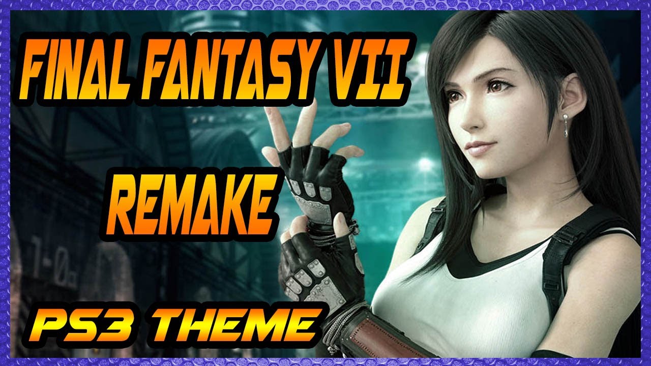 [Tema PS3] Final Fantasy VII Remake PS3 Theme Download! - YouTube