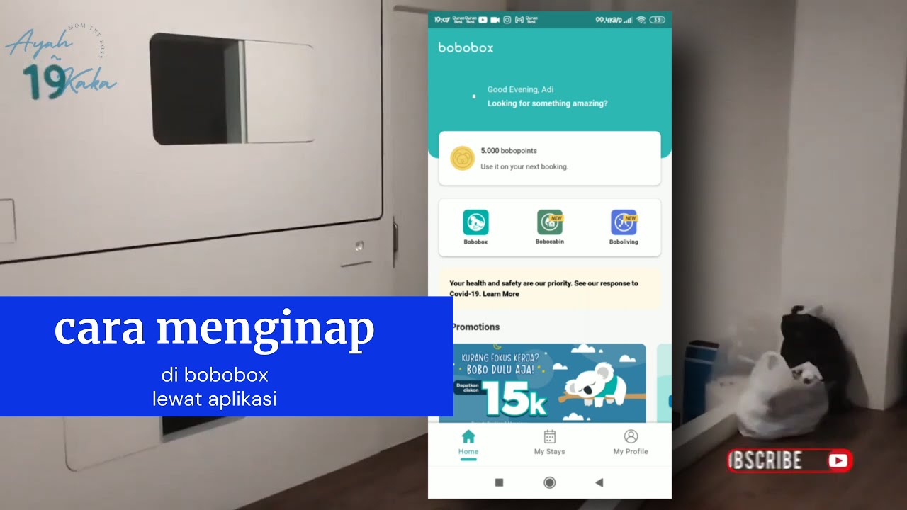 cara menginap di bobobox lewat aplikasi - YouTube