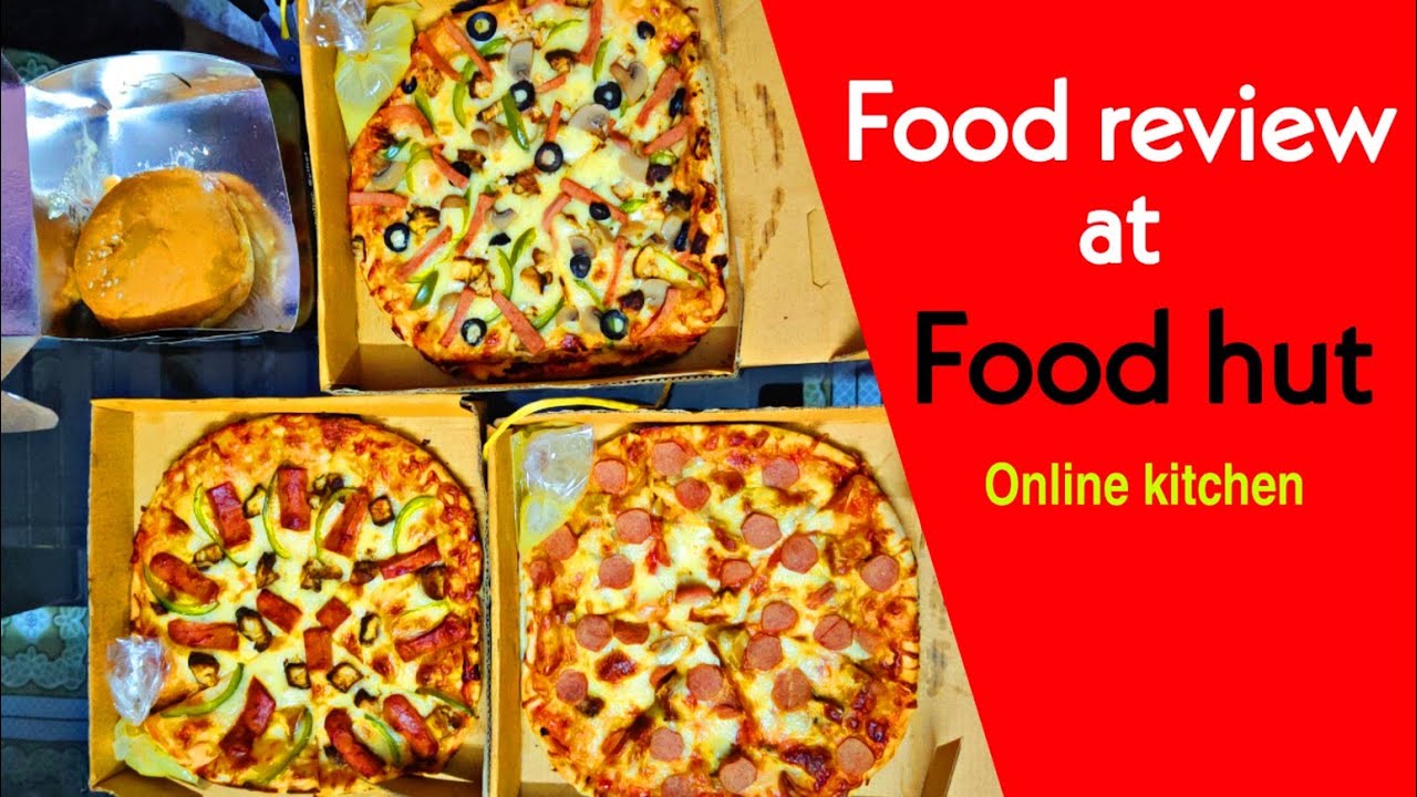 Food review at Food hut Online kitchen in Sylhet - YouTube