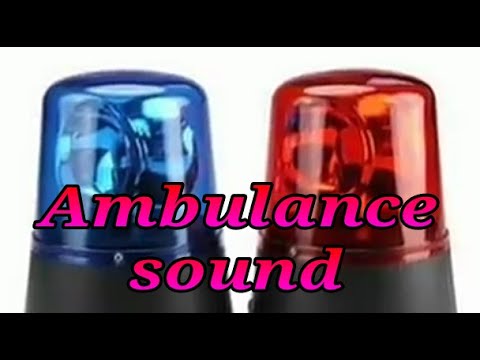 Ambulance sound New - YouTube