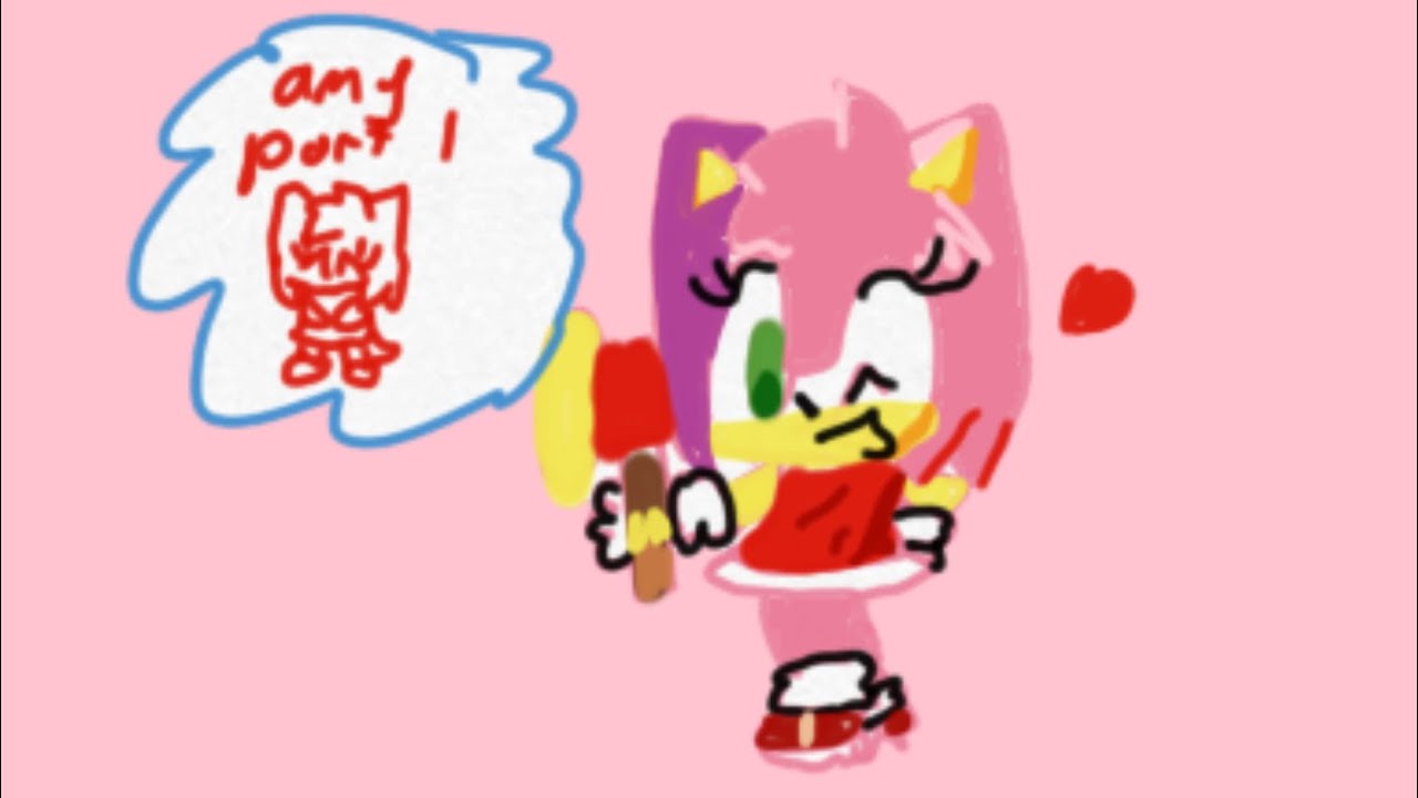 How to draw Amy part I - YouTube