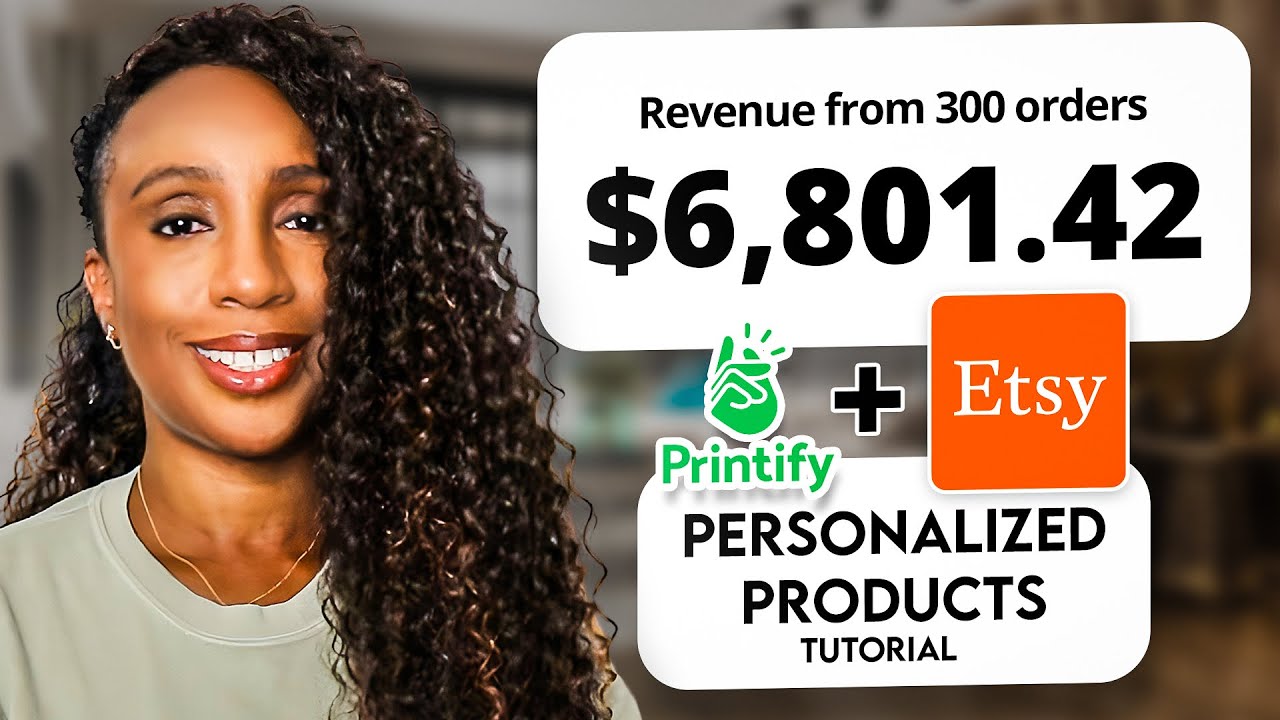 How I Made $12,682 Selling Personalized Print On Demand Products on ...