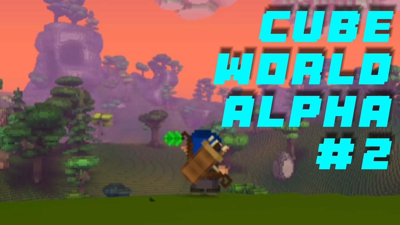 Cube World Alpha #2 Przeklęty wizzard - YouTube