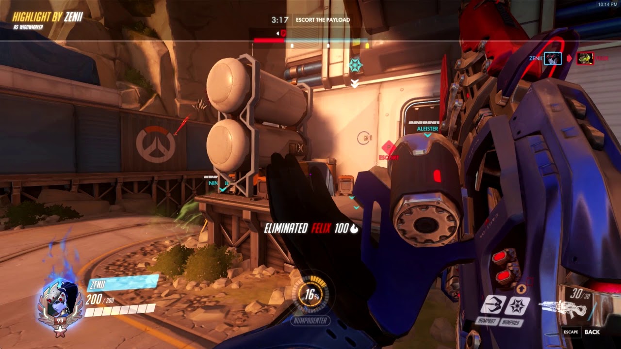 Widowmaker highlights & potg comp #1 - YouTube