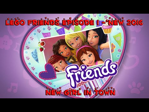 Lego Friends Episode 1 - New Girl in Town English || Lego Friends New 2016