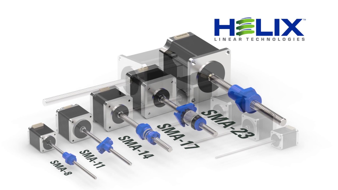 Hybrid Linear Actuators (Stepper Motor Linear Actuators) - Helix Linear ...