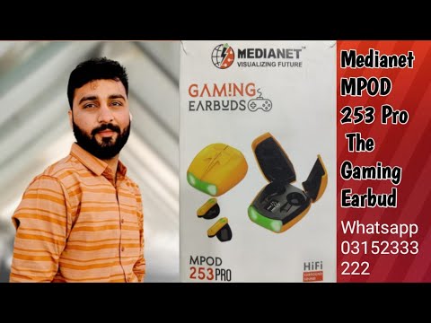MEDIANET MPOD 253 PRO GAMING EARBUDS - YouTube