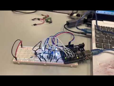 ARDUINO DADO CON 7 LED´S - YouTube