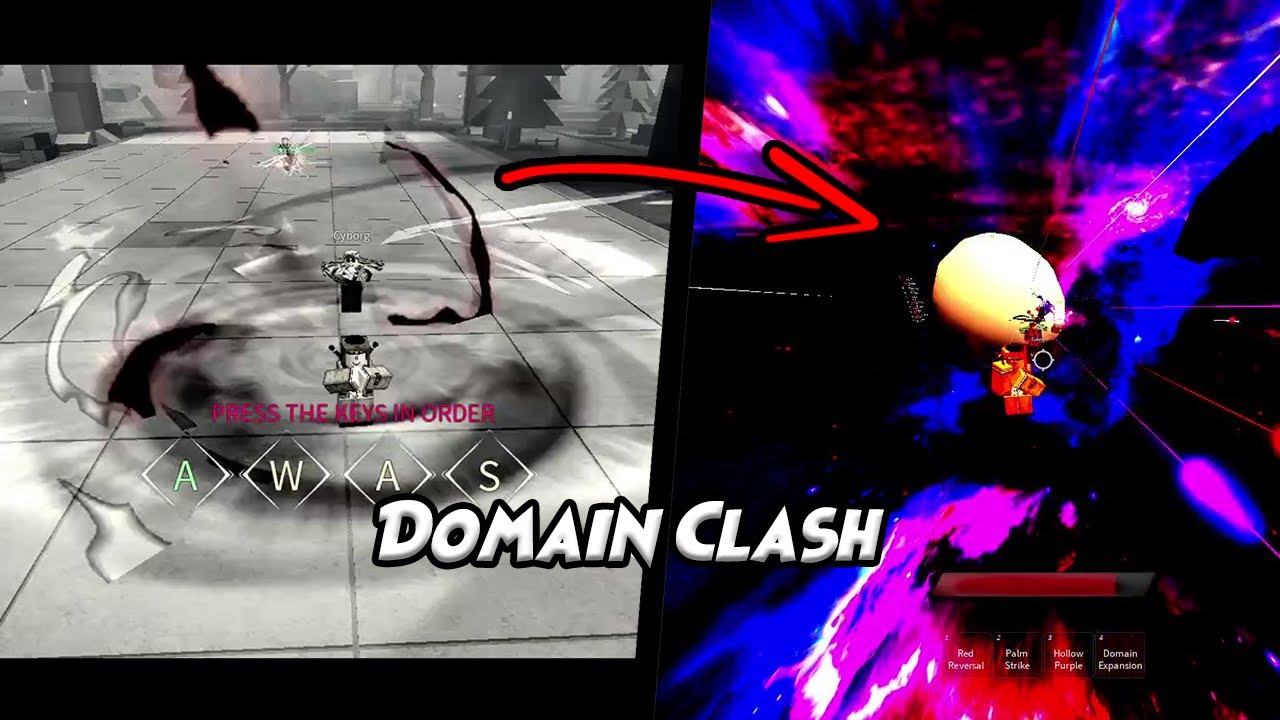 Domain Clashing In Sorcerer Battlegrounds Roblox - YouTube