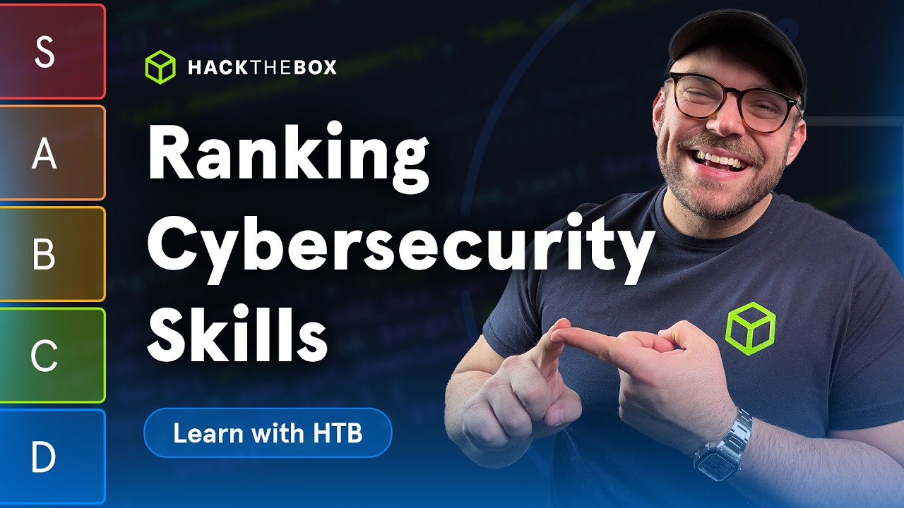 Cybersecurity skills tier list (defensive edition) | Learn with HTB ...
