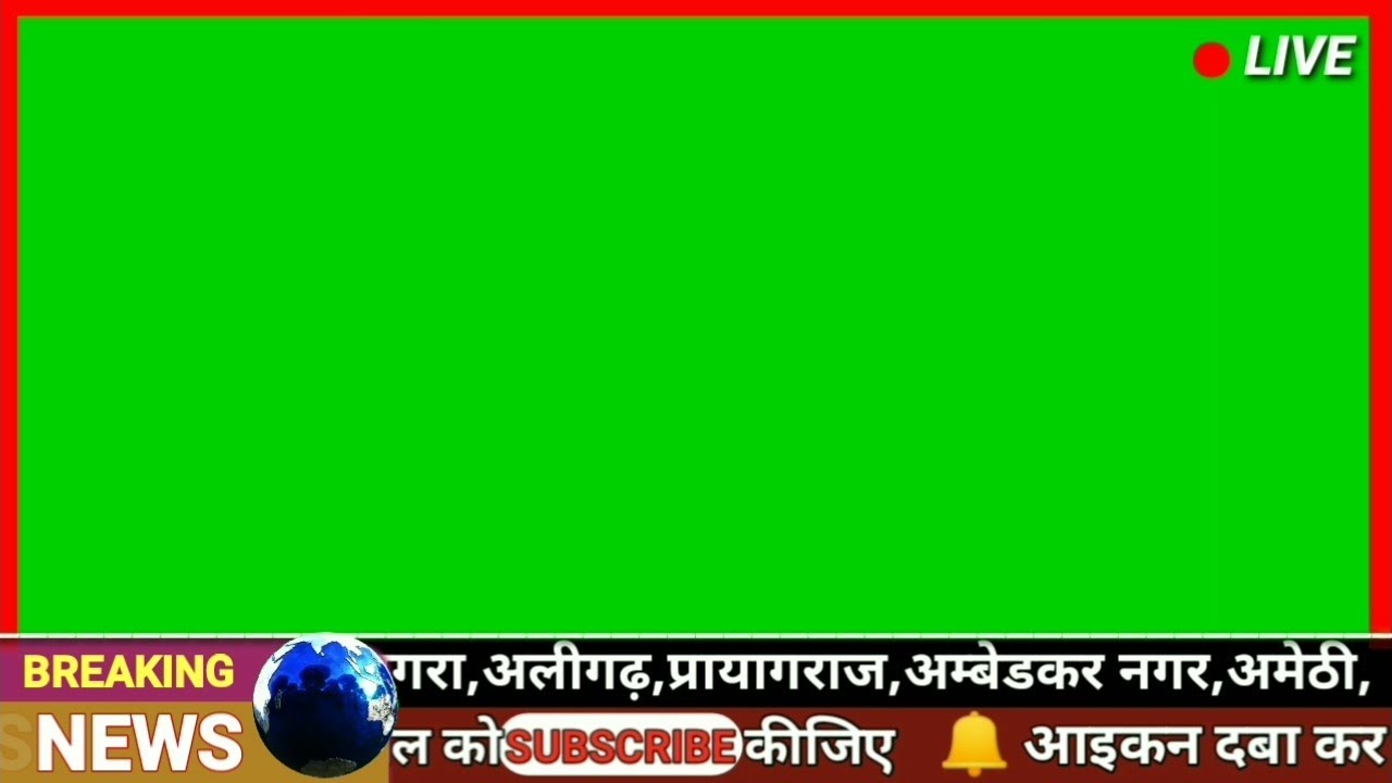Live green screen, free|Intro without, text - YouTube