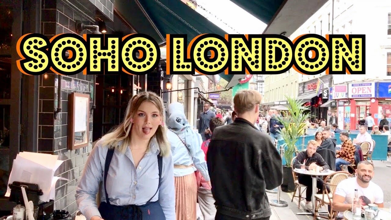 4K London walk 2020 | Soho London walking Tour Around Soho |Central ...