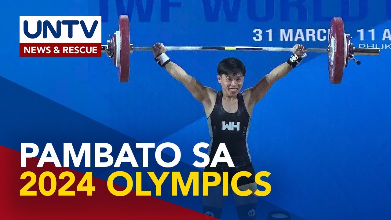 Pinay weightlifter Rosegie Ramos, pasok na sa 2024 Paris Summer ...