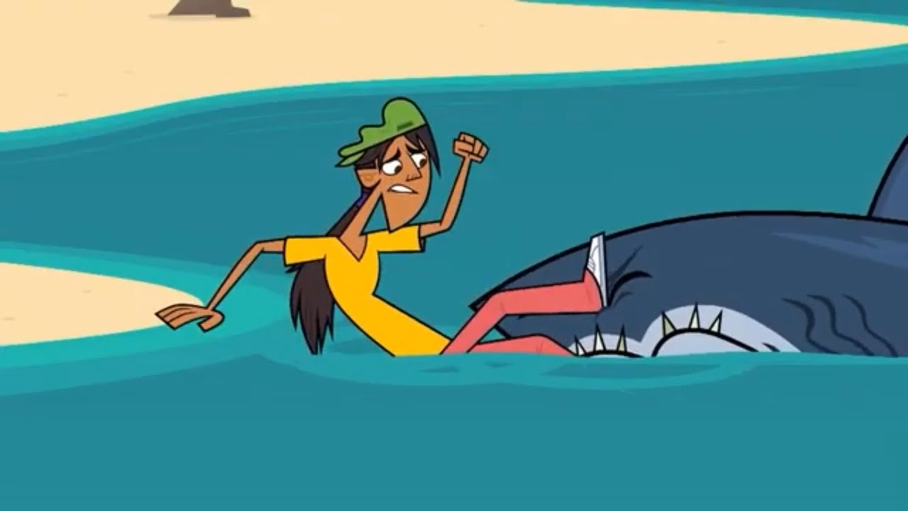 [CLIP] Total Drama Island 2023 - Shark BITES Zee’s LEG! - YouTube