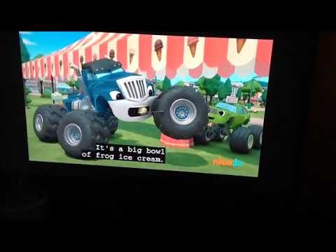 Blaze and the monster machines - crusher is going to give the frog ice ...