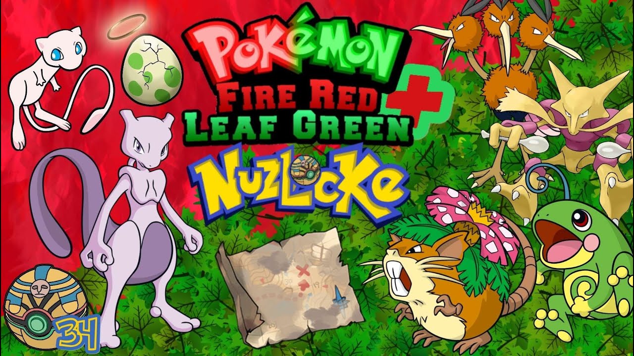 Pokémon FireRed/LeafGreen Plus Nuzlocke - Born A-MEW! - YouTube