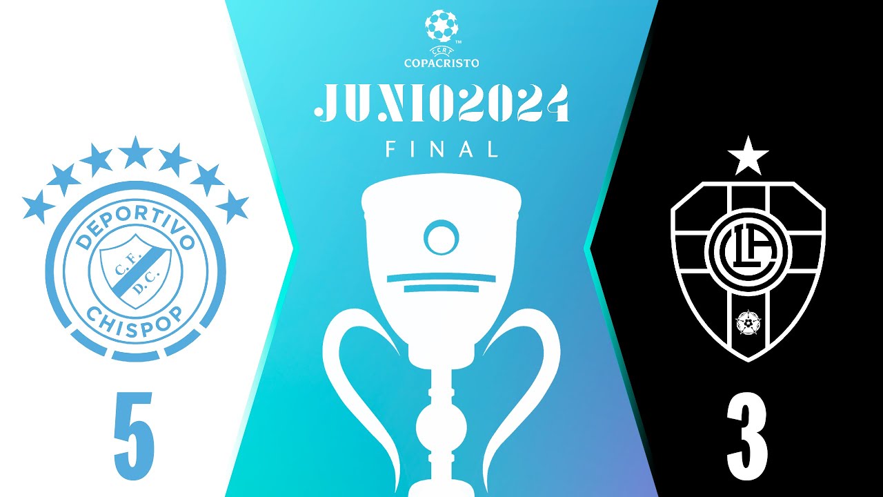 DEPORTIVO CHISPOP - C.A LOKI ( 5-3 ) | FINAL COPA CRISTO JUNIO 2024 ...