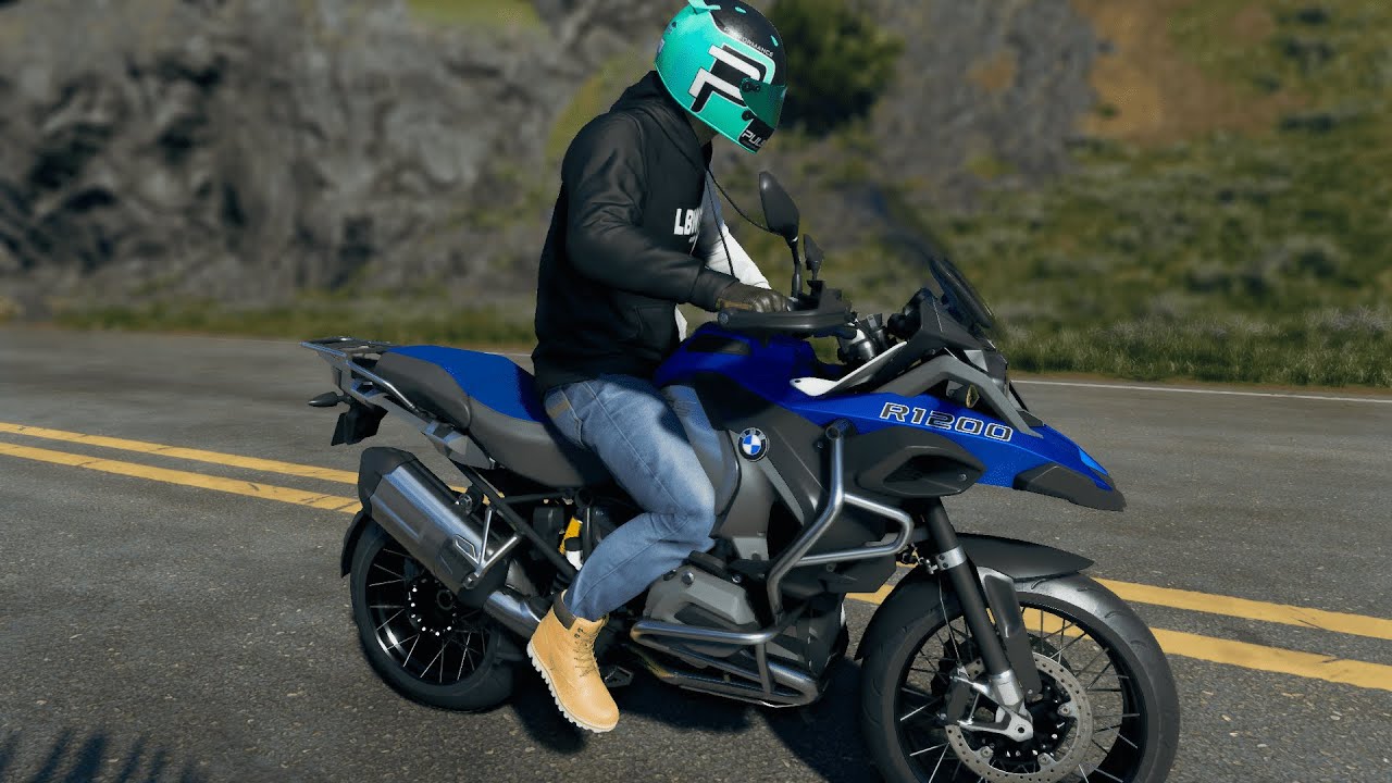 GS R 1200 THE CREW MOTORFEST MODOLIVRE - YouTube
