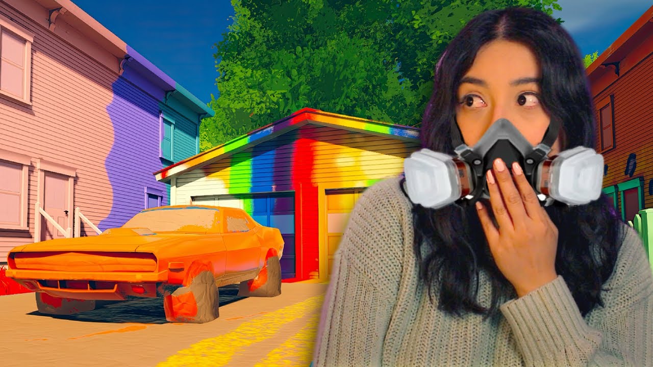 Let me paint!!!!! | Spray Paint Simulator [DEMO] - YouTube