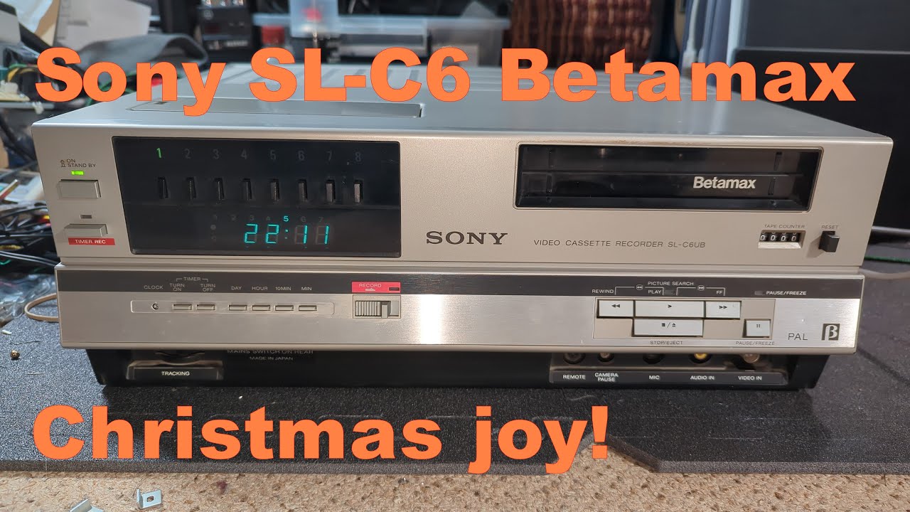 Sony SL-C6 mk 1 Betamax - Christmas Joy! 🎄 - YouTube