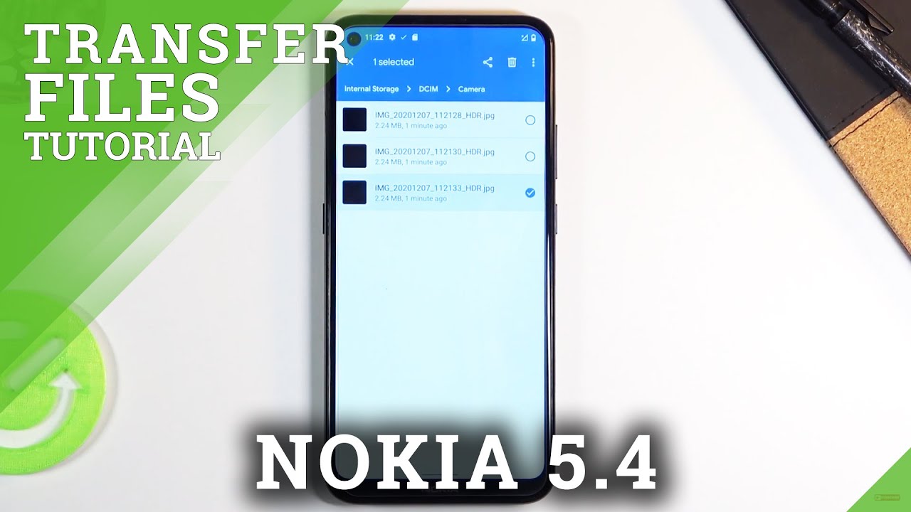 How to Move Files in NOKIA 5.4 – Transfer Media between Internal ...