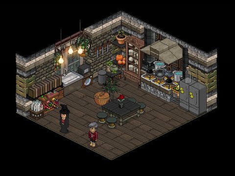 Old Modern Kitchen! Habbo Build! - YouTube