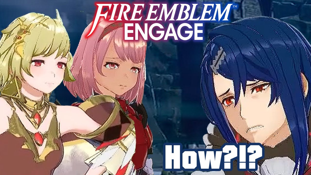 Fire Emblem Engage - Lapis & Citrinne VS Evil Alcryst Unique battle ...
