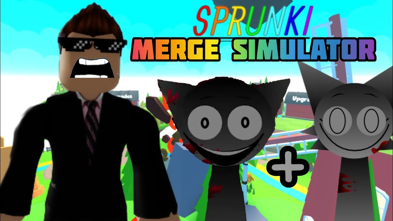 ROBLOX Sprunki Merge Simulator จำลองการเอาพวกเพลงข้าวหลาม sprunki ไปผสม ...