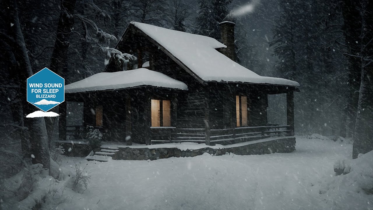 ️ Howling Winter Wind | Snowstorm Sounds for Meditation - YouTube