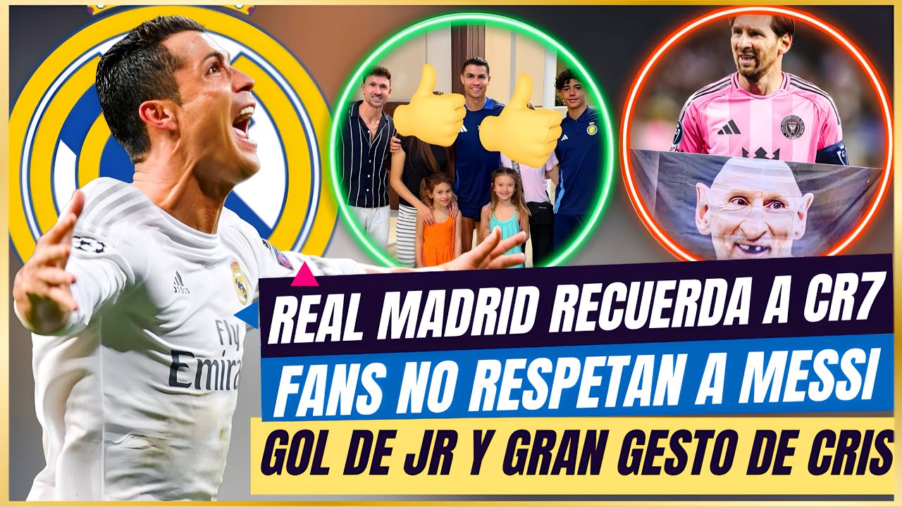 🤯 REAL MADRID RECUERDA a CRISTIANO para PODER REMONTAR 🚀 FANS NO ...