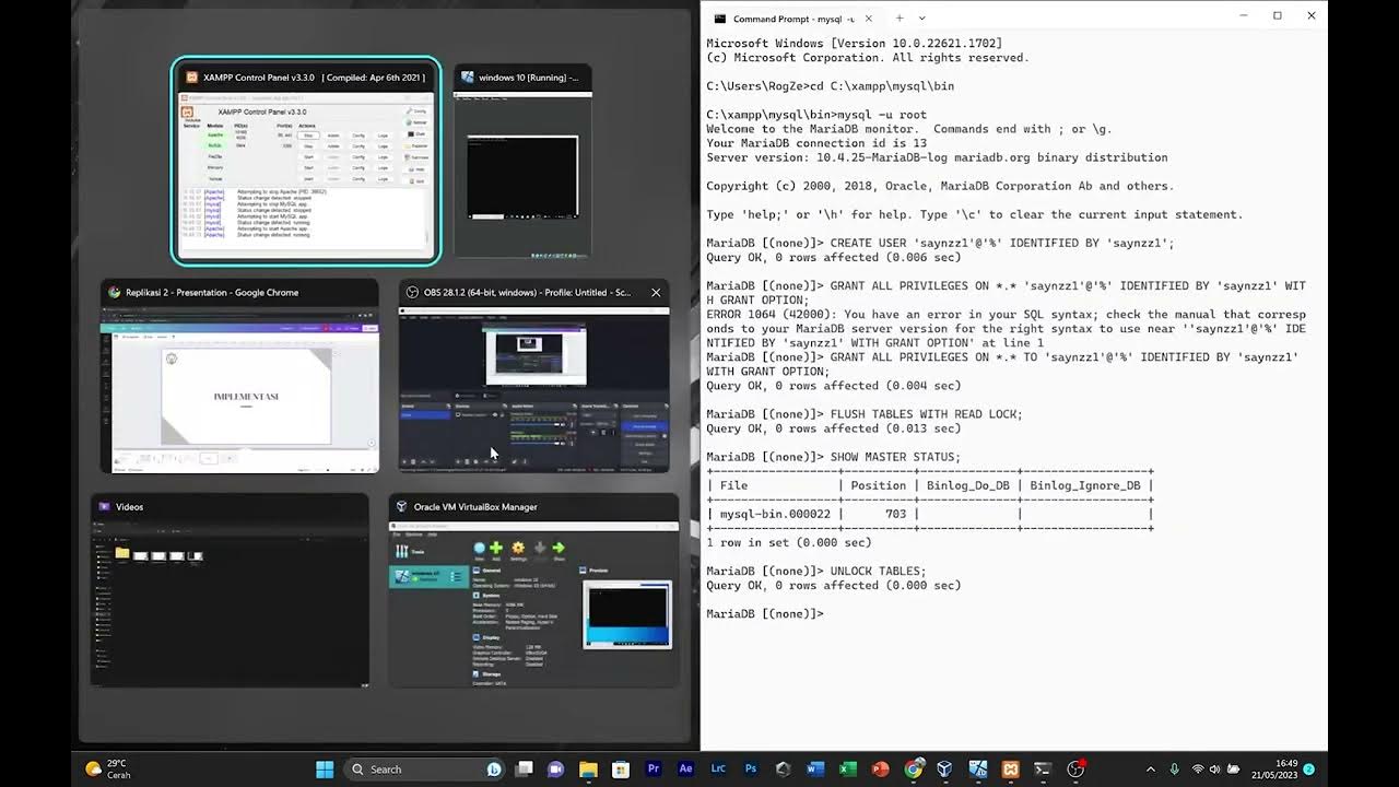 Replikasi Dua Arah (Master to Master) Pada MySQL Menggunakan Command Prompt | Teknologi Basis ...