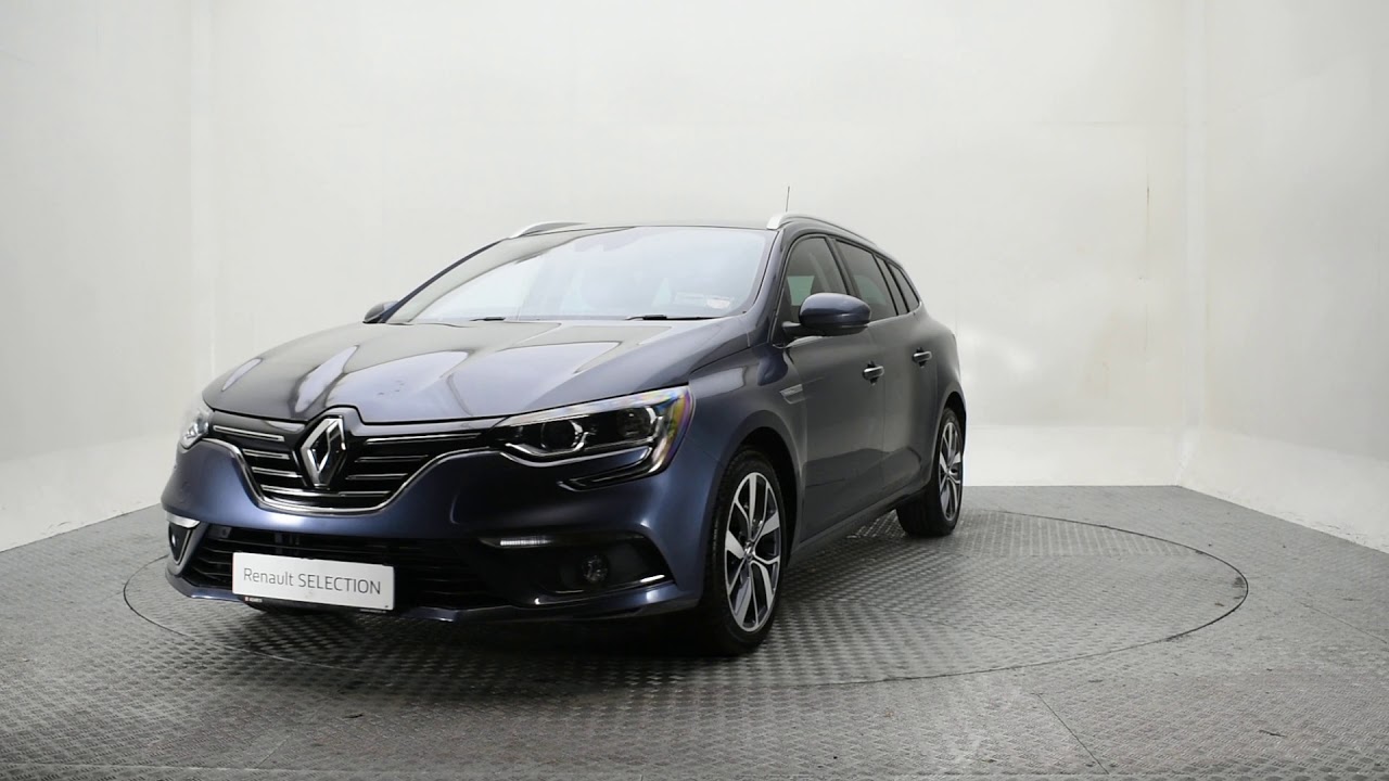 Renault Megane Sport Tourer Dynamique Titanium Grey - YouTube