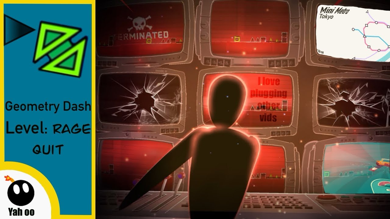 Rage quit by Bli || Geometry dash - YouTube