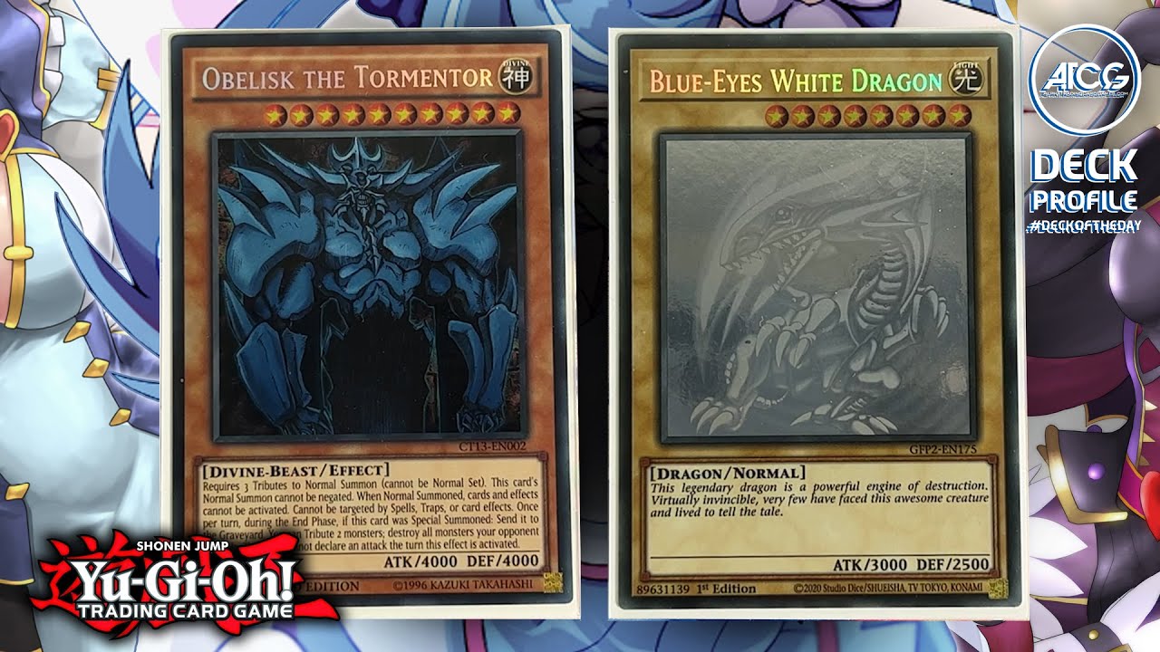 Yu-Gi-Oh! OBELISK THE TORMENTOR Ft. BLUE-EYES Deck Profile - POST MEGA ...