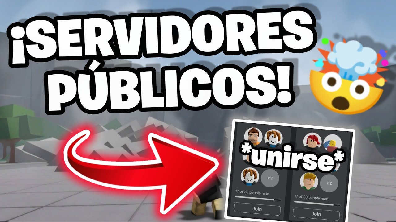 ¡Solución de los SERVIDORES PÚBLICOS! ️😌 | ROBLOX - YouTube