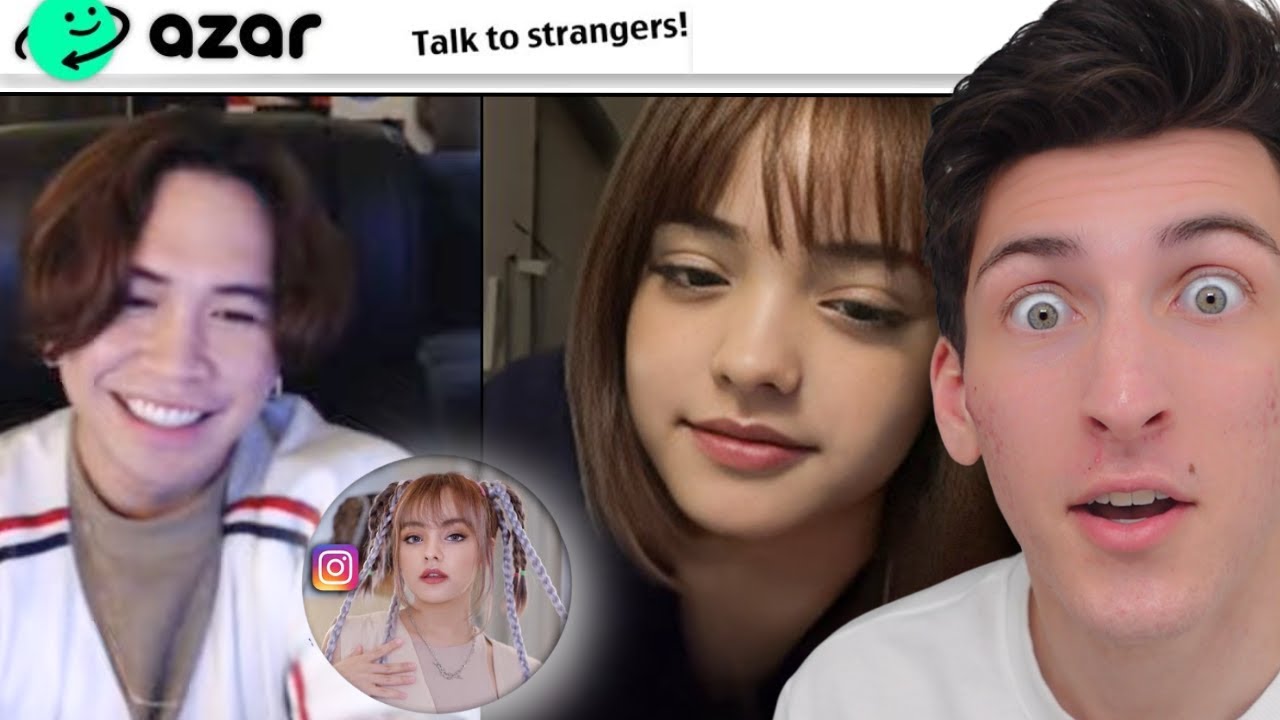 MarcusT FINALLY FOUND HIS LOVE on Azar! Lisa Blackpink - YouTube